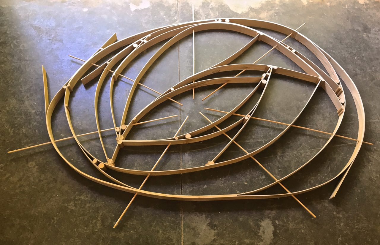 Bent Wood Panels | Ed Carpenter, Artist